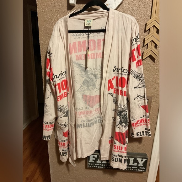 Jaded Gypsy | Tops | Jaded Gypsy Market Staple Jacket National Emblem ...